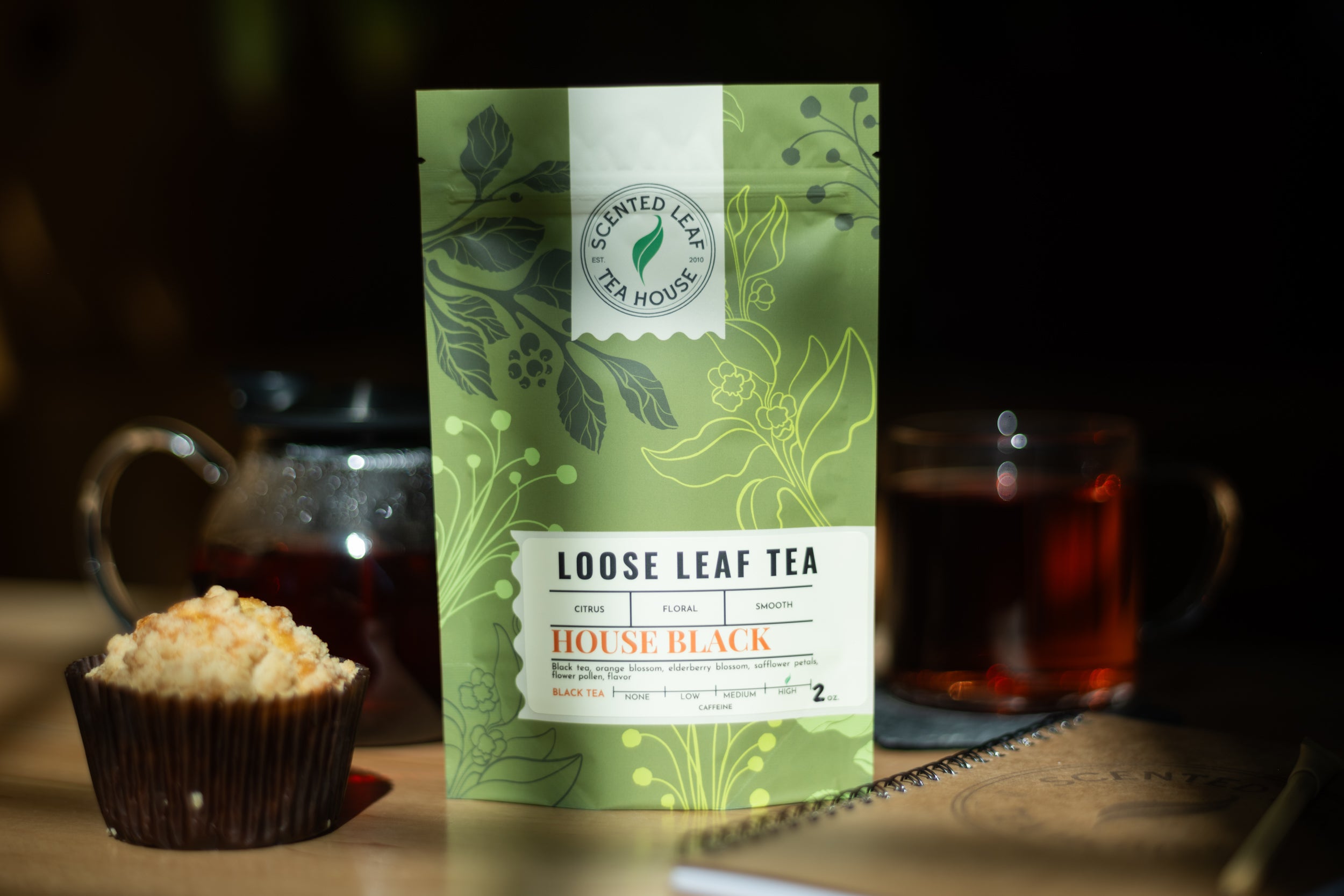 Loose Leaf Black Teas & Scented Leaf Tea House