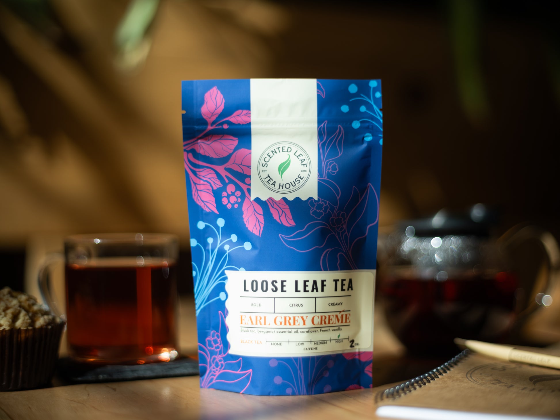 Earl Grey Creme Loose Leaf Tea & Scented Leaf Tea House
