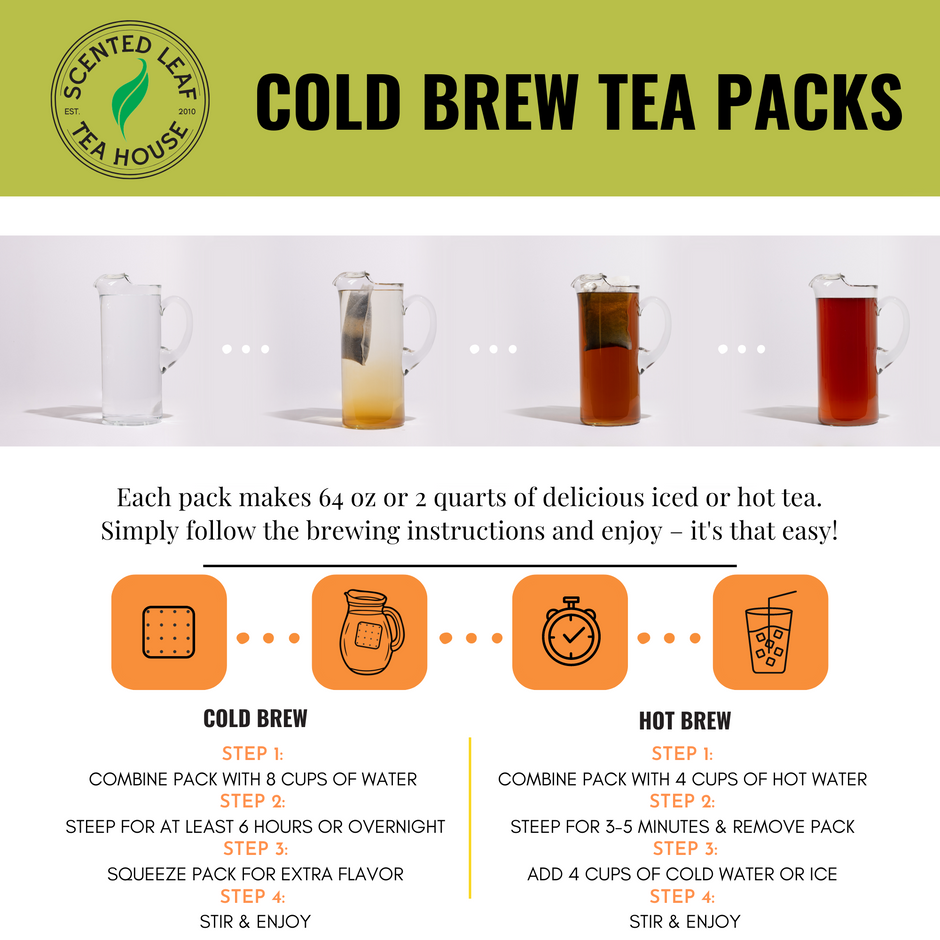 Loose Leaf & Cold Brew Teas | Scented Leaf Tea House