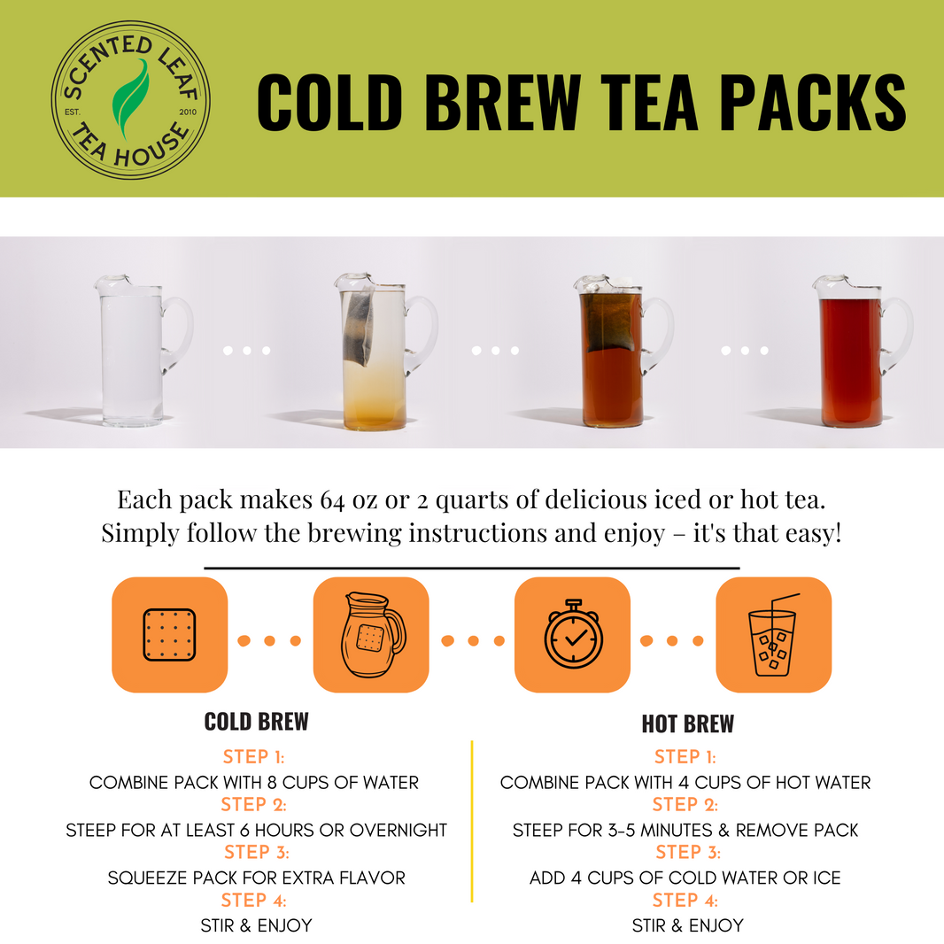Cold Brew Tea - Shop All Varieties & Scented Leaf Tea House