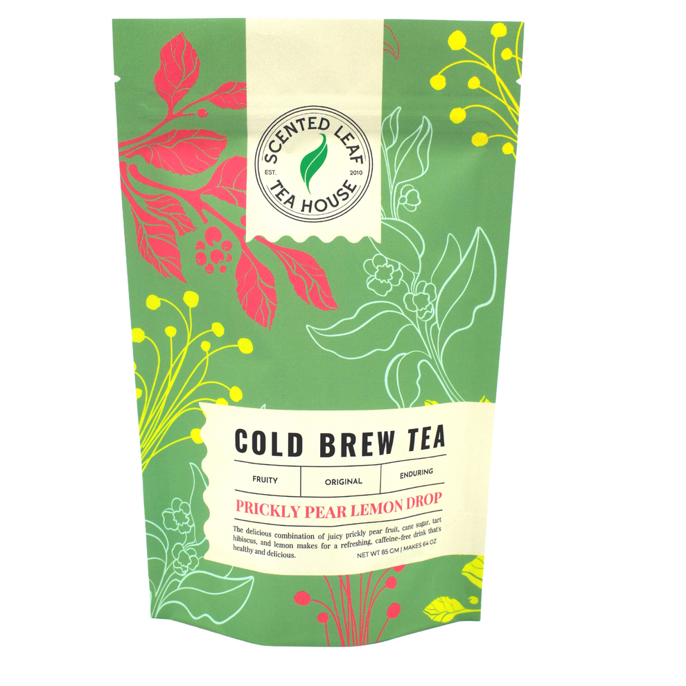 Prickly Pear Lemon Drop Tea | Cold Brew Pack & Scented Leaf Tea House